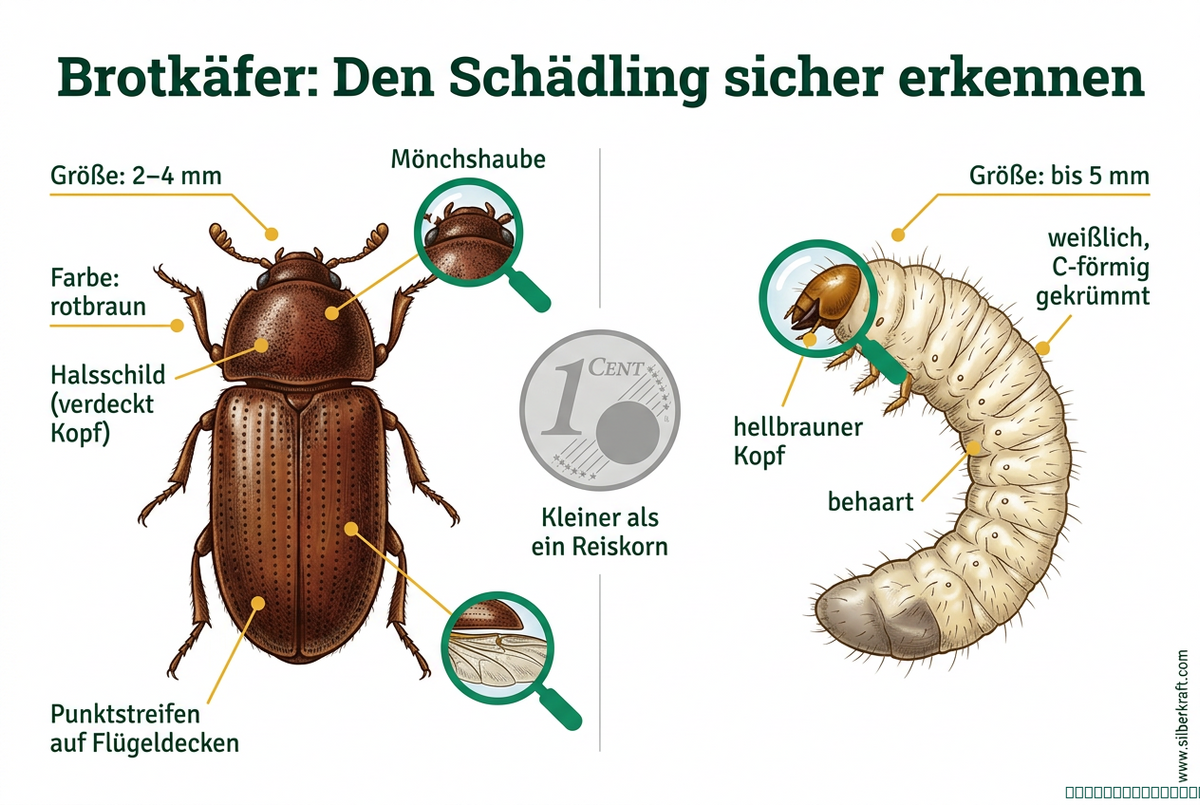 Brotkäfer woher kommen sie: Ursachen, Erkennung und effektive Bekämpfu ...