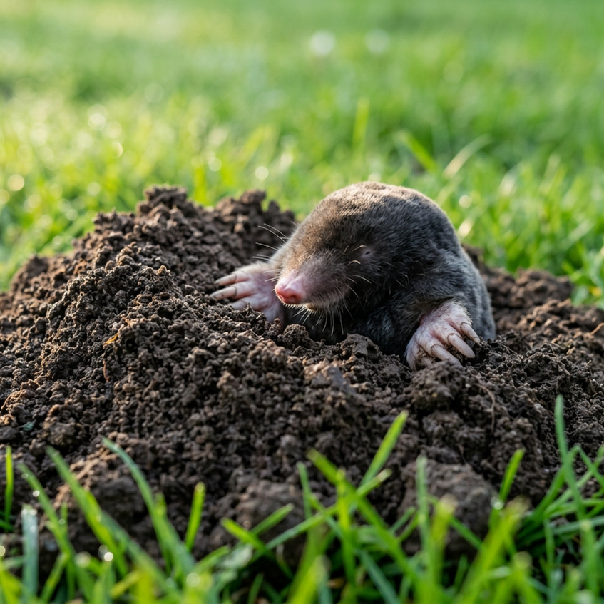 Wie Lange Bleibt Ein Maulwurf Im Garten
