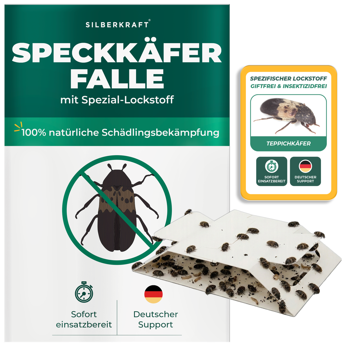 Speckkäferfalle mit Spezial-Lockstoff — Silberkraft